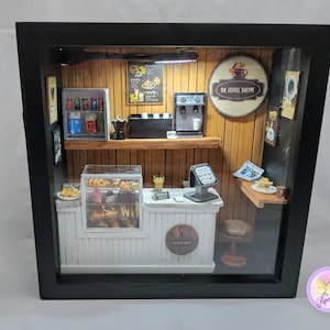 Lighted Miniature Room Box Dioramas. - Etsy