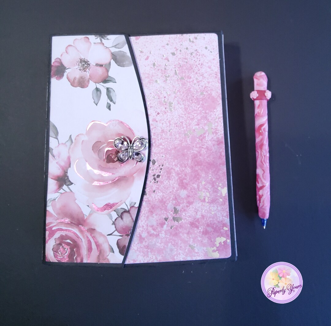 Floral Writing Set: Handmade Cards, Envelopes & Pen - Etsy