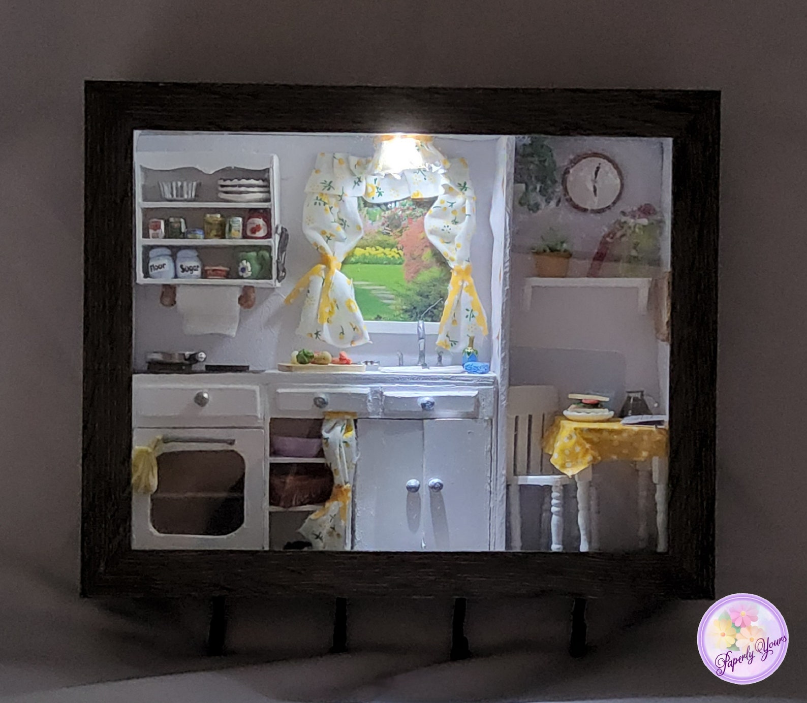 Lighted Miniature Room Box Dioramas. - Etsy