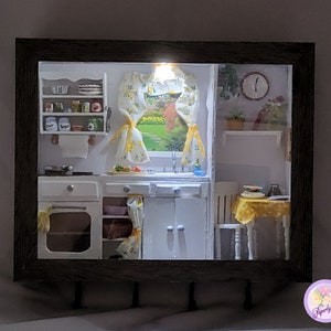 Lighted Miniature Room Box Dioramas. - Etsy