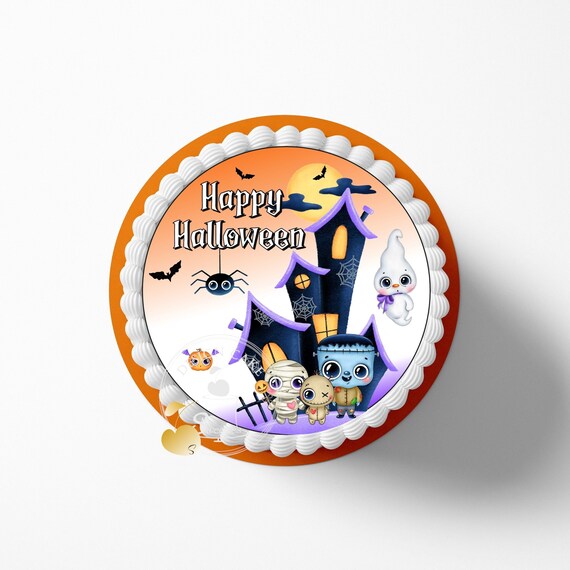 Tortenaufleger HALLOWEEN Monster Freunde Kinder - Etsy France