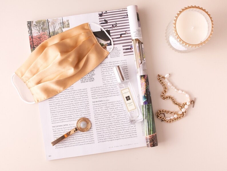 Silk Face Mask Same Day Dispatch Silk Satin Breathable - Etsy