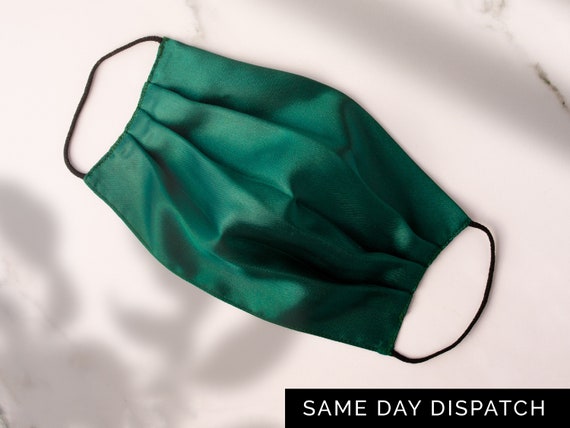 Silk Satin Face Mask Ultra Soft Reusable and Washable Same | Etsy UK