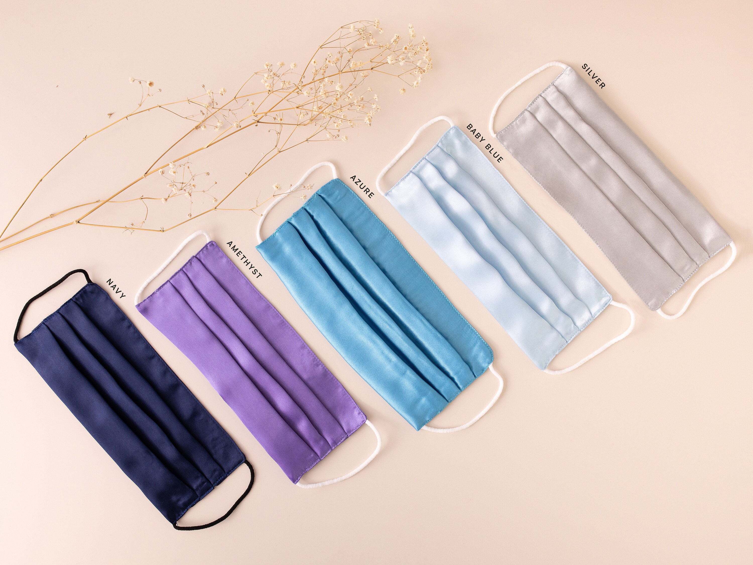 UK MADE Silk Face Mask Same Day Dispatch Ultra Soft Silk | Etsy