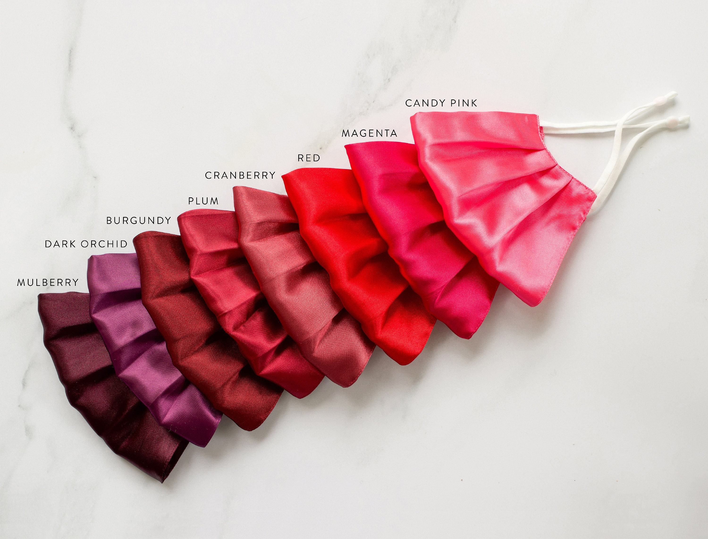 UK MADE Silk Face Mask Same Day Dispatch Ultra Soft Satin - Etsy