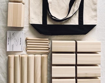 Classic Kubb Set - Etsy
