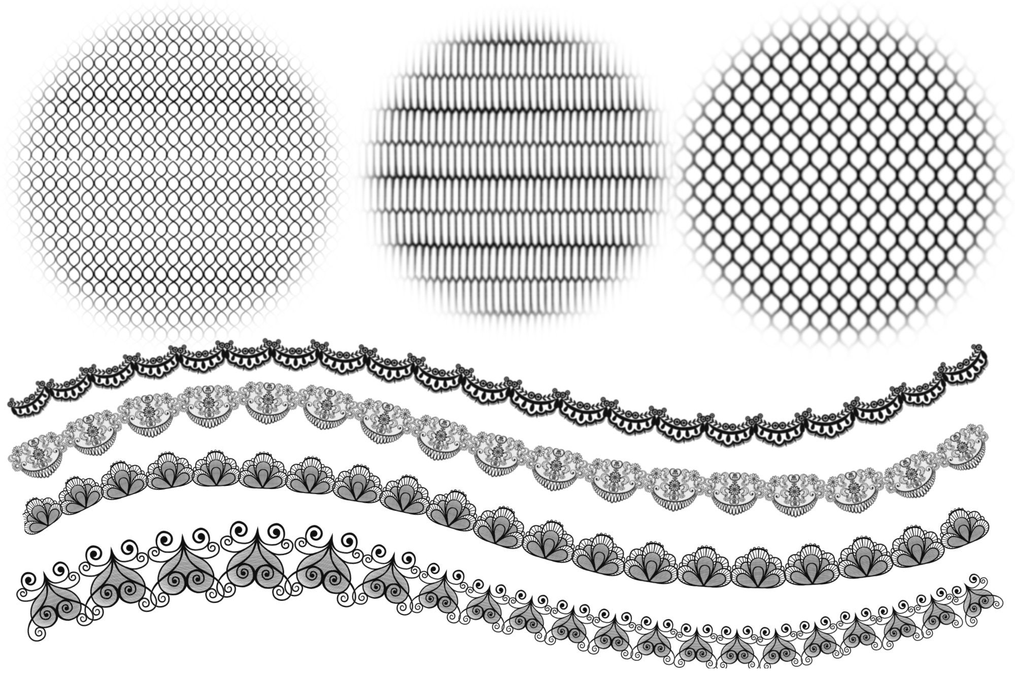 Procreate Lace Texture Brushes Procreate Fabric Procreate - Etsy