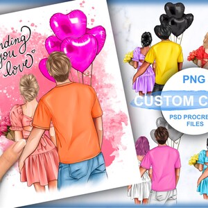 Couple Clipart Valentine's Day Best Friend Clipart - Etsy