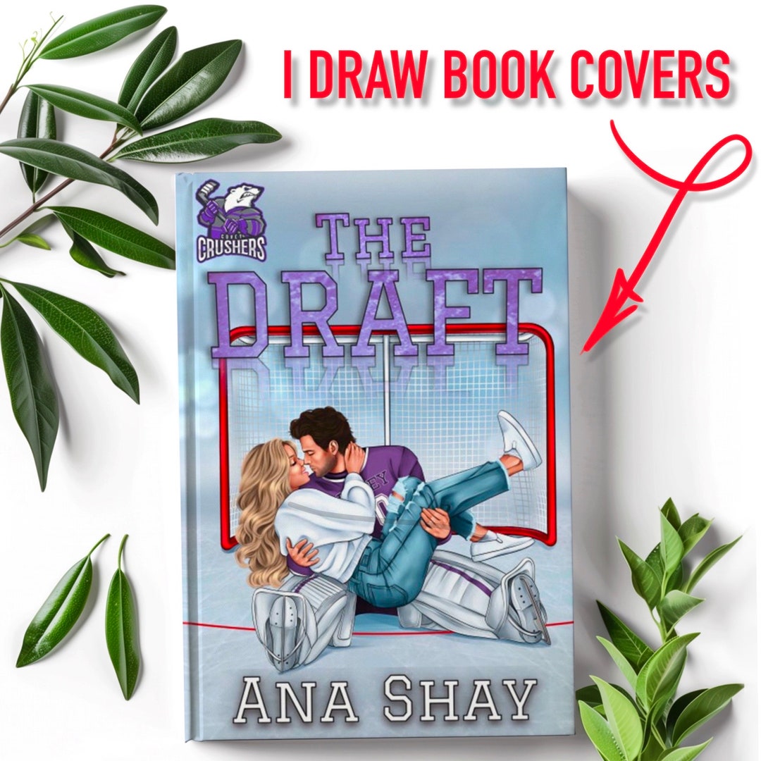 Custom Book Cover, Personal Book Cover Drawing, Individual Book Cover ...