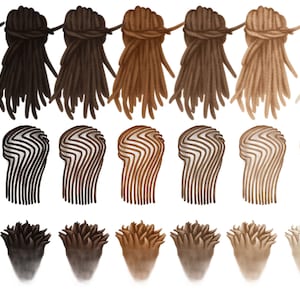 Men's Hairstyles for African Americans, Hair Clipart, Natural Hair PNG ...