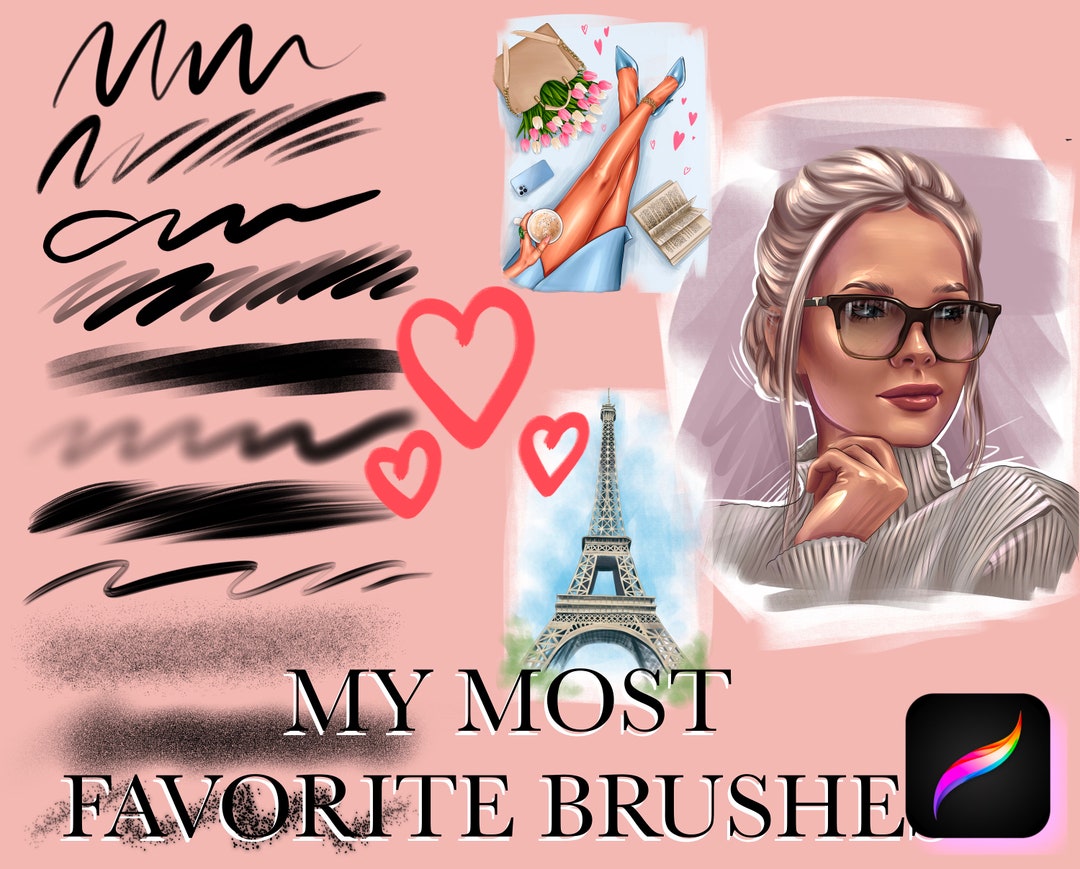 Procreate Brush My Favorite Brushes for Everything Procreate Face ...