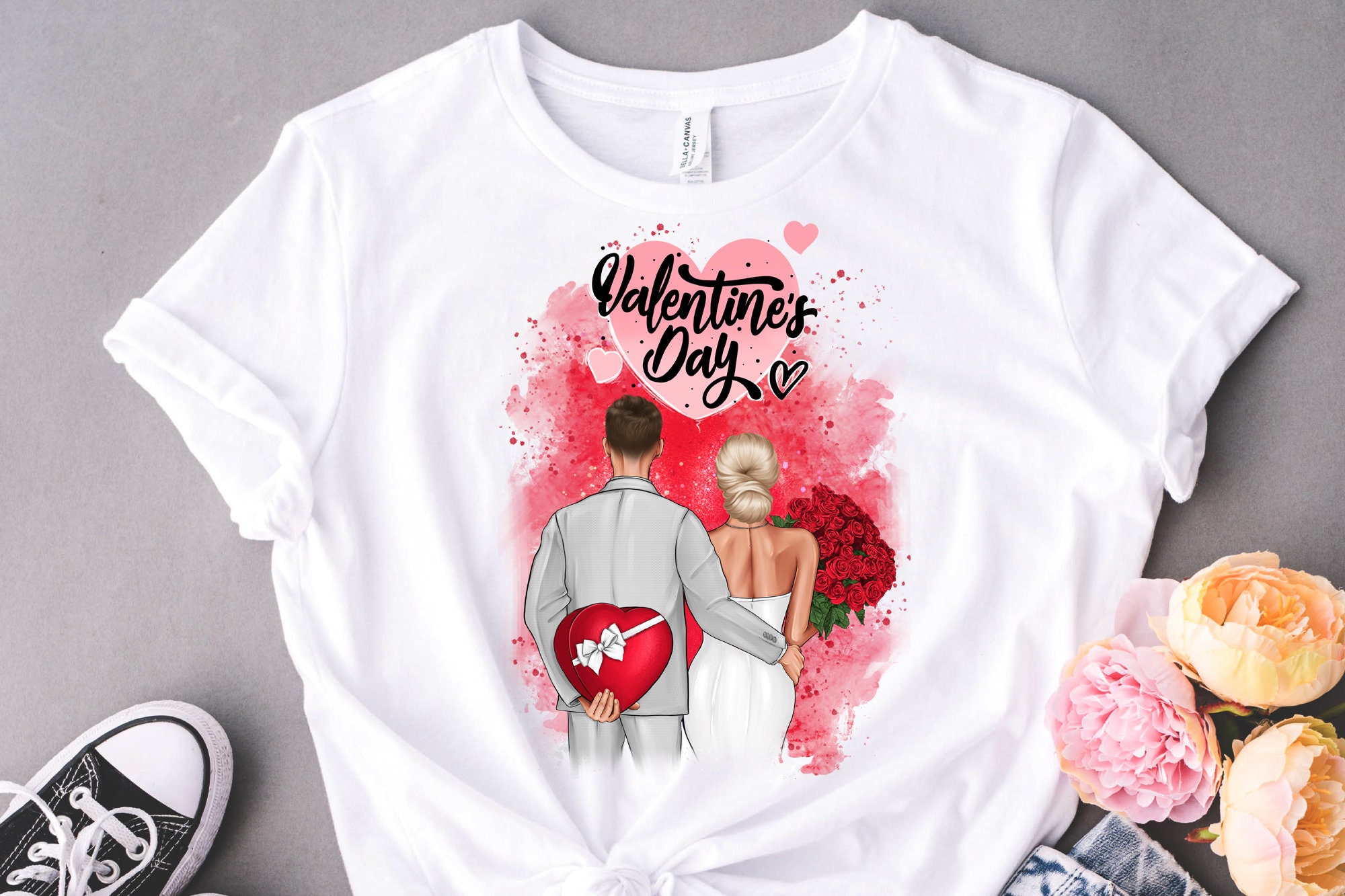 Couple Clipart Valentine's Day Best Friend Clipart | Etsy