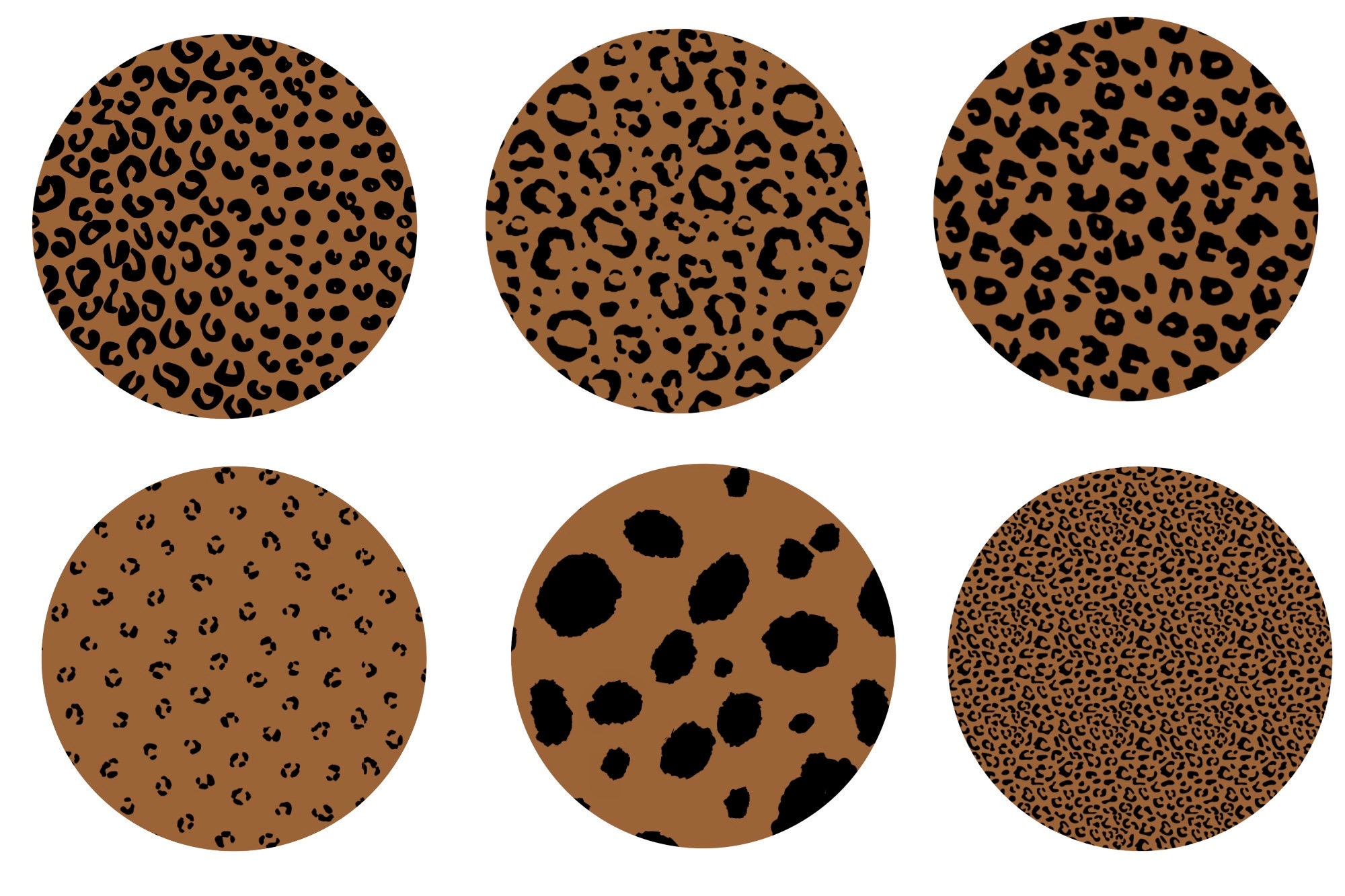 Animal Print Procreate Brush Set Leopard Zebra Pattern, Animal Print ...