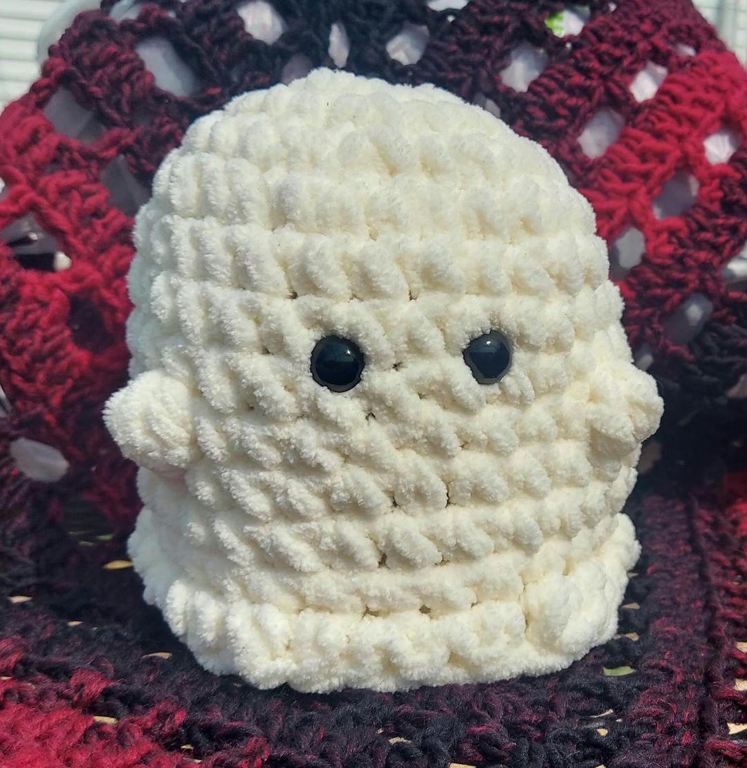Cute Ghost Plush | Spooky Amigurumi Toy | Perfect Halloween Gift for ...