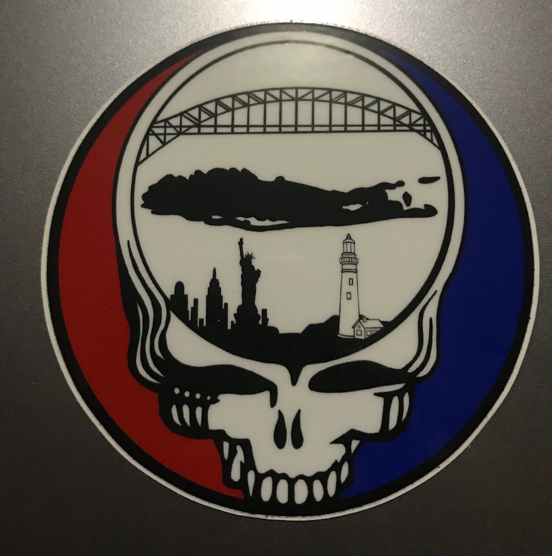 L.I Stealie Sticker - Etsy