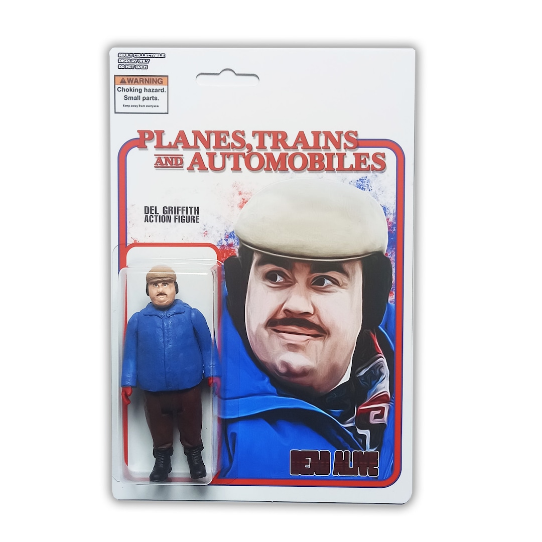 Planes, Trains and Automobiles. Del Griffith Rare Custom Action Figure ...