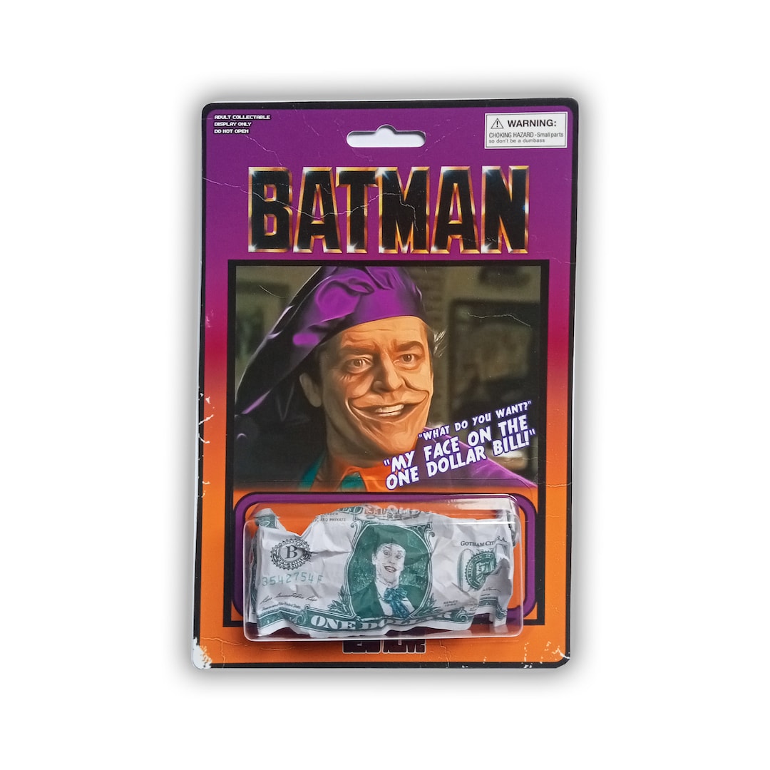 Batman 89, Joker One Dollar Bill. - Etsy Ireland
