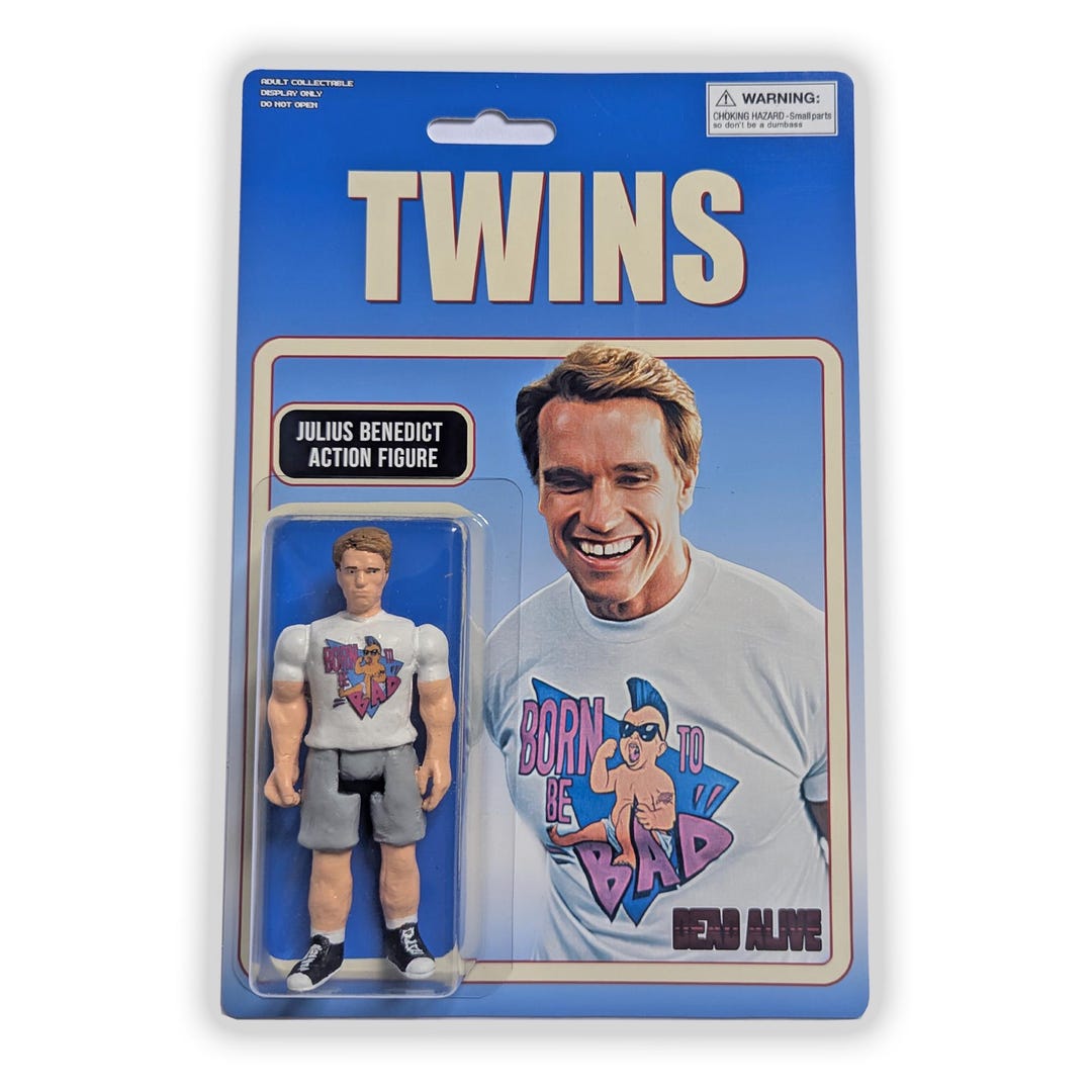 Twins, Julius Benedict Arnold Schwarzenegger Custom Figure - Etsy