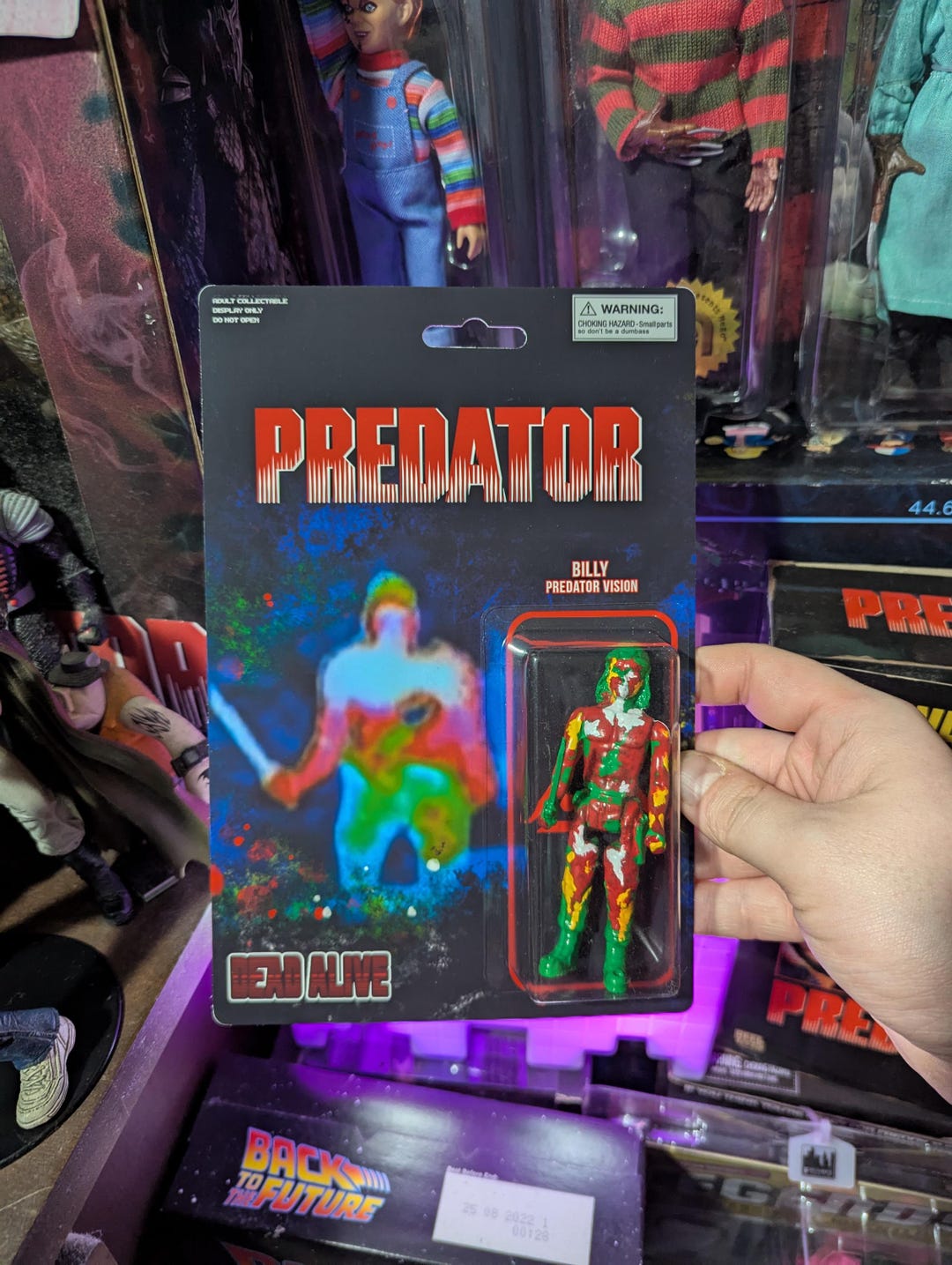 Predator, Billy Predator Vision Rare Custom Action Figure - Etsy