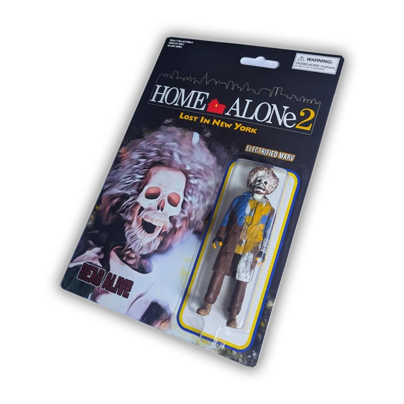 Home Alone 2 Electrified Marv Rare Custom Figure - Etsy UK