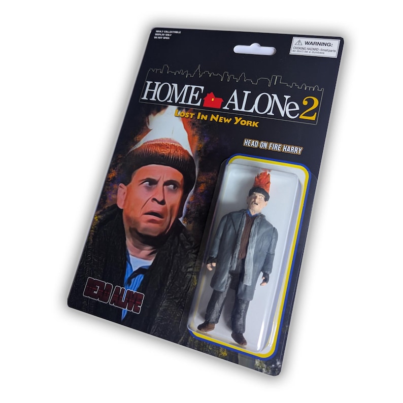 Home Alone 2 Head on Fire Harry Rare Custom Figure - Etsy UK