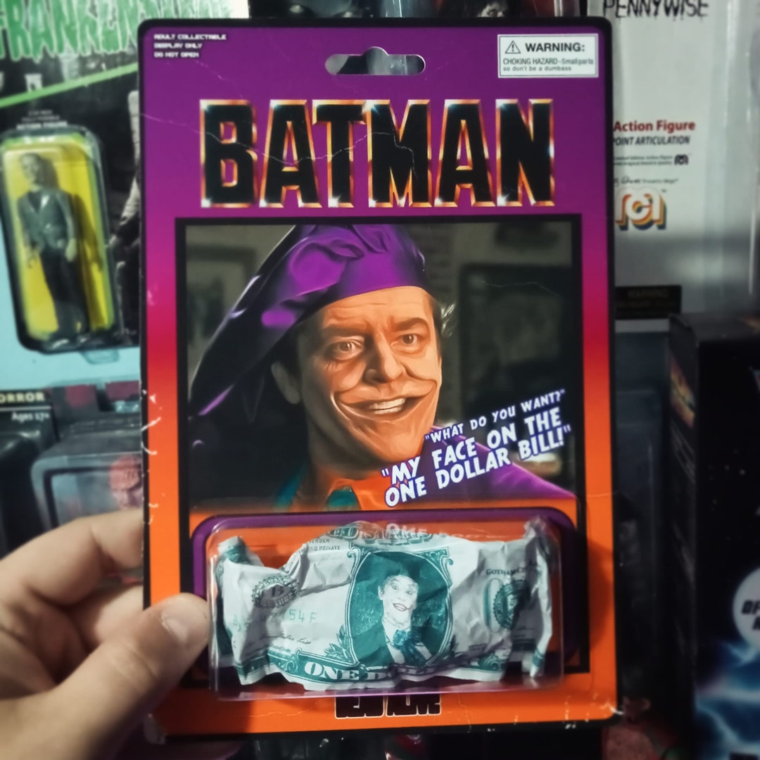 Batman 89, Joker One Dollar Bill. - Etsy