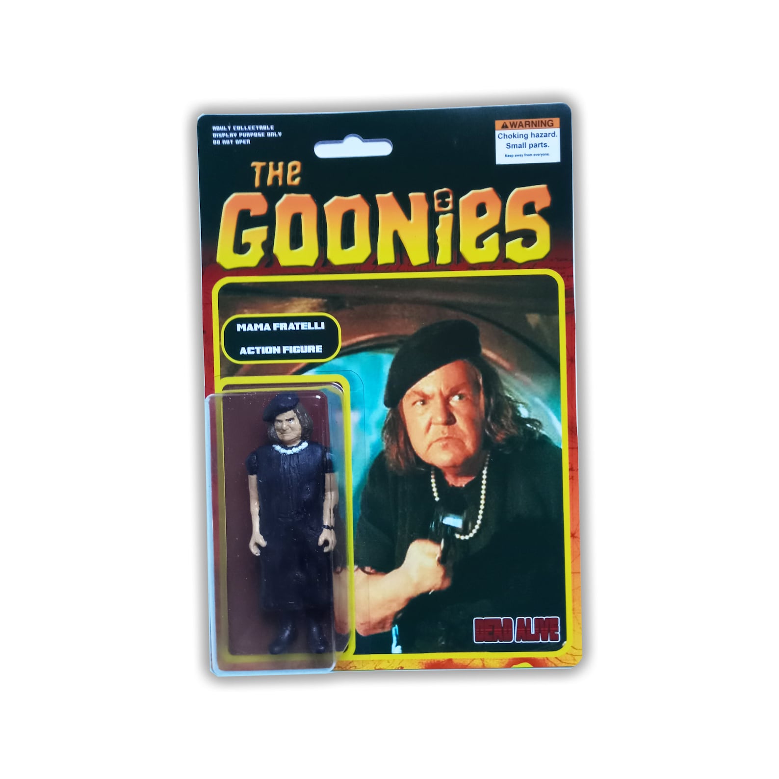 The Goonies, Mama Fratelli Retro Backing Card - Etsy