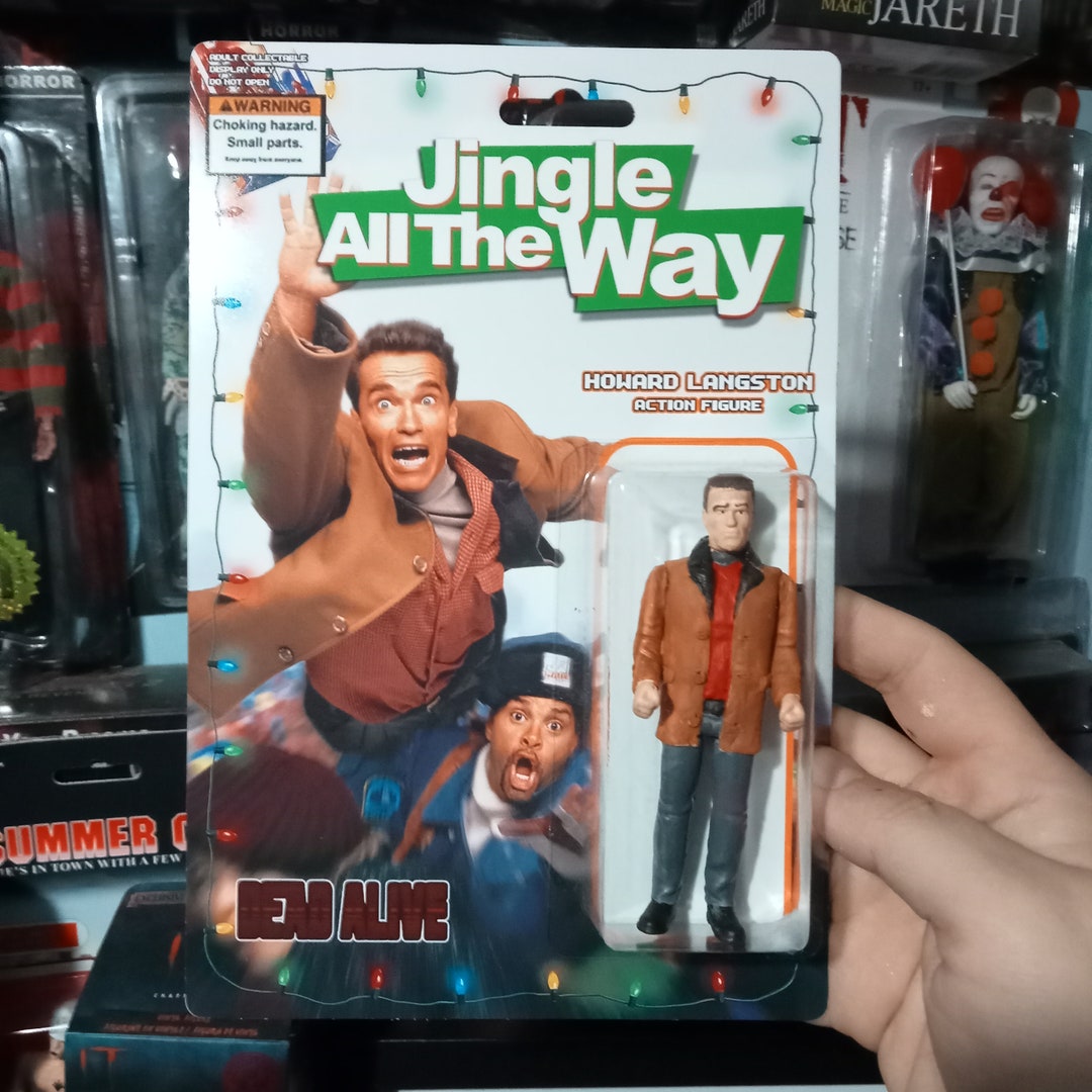 Jingle All The Way Howard Langston Rare Custom Action Figure Etsy Uk