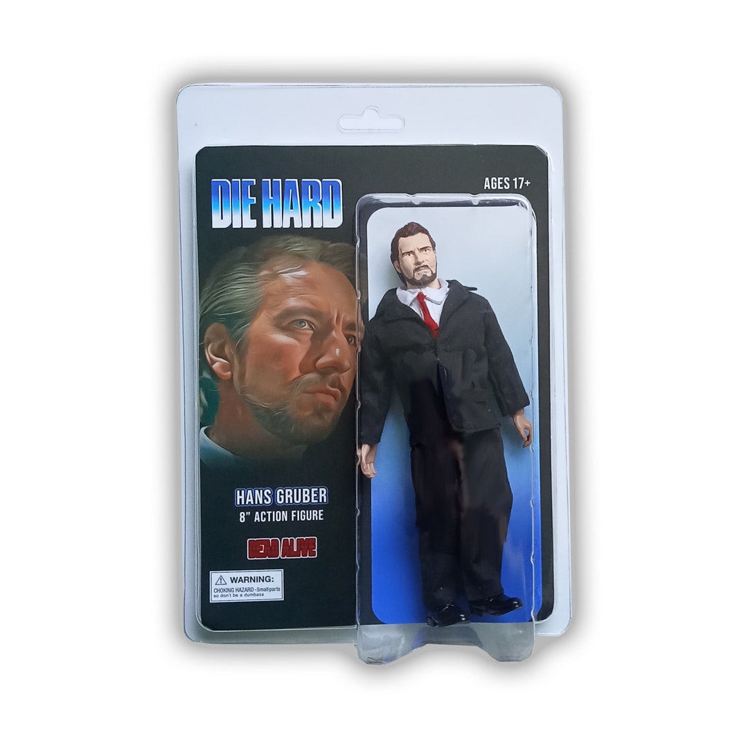 Die Hard, Hans Gruber 8" Articulated Action Figure - Etsy