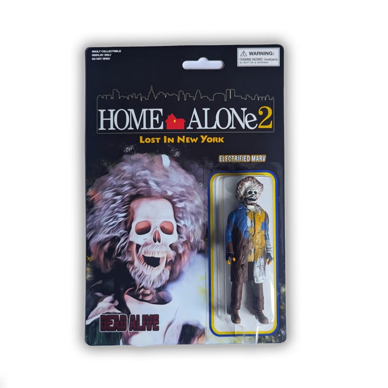 Home Alone 2 Electrified Marv Rare Custom Figure - Etsy UK
