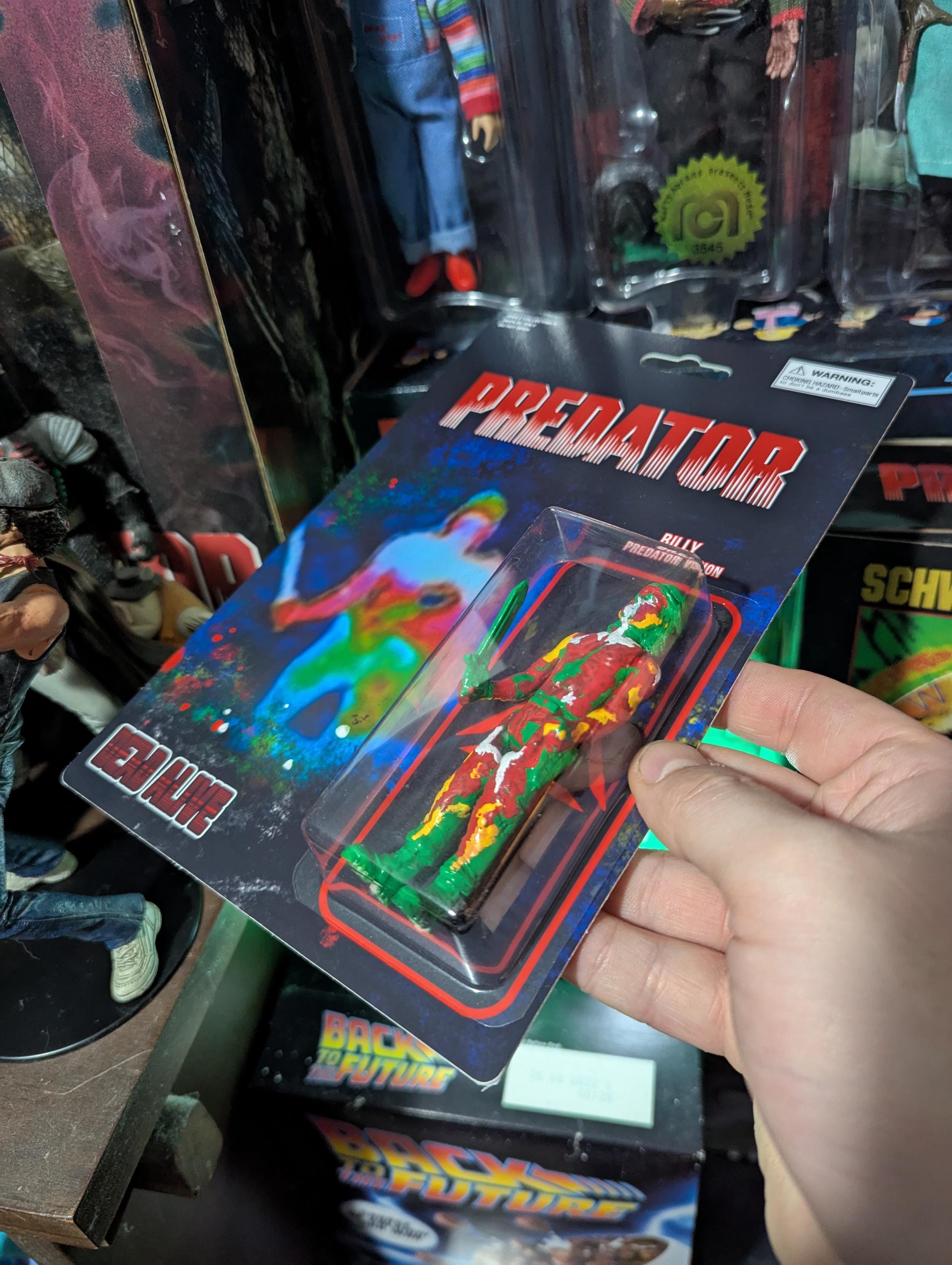 Predator, Billy Predator Vision Rare Custom Action Figure - Etsy