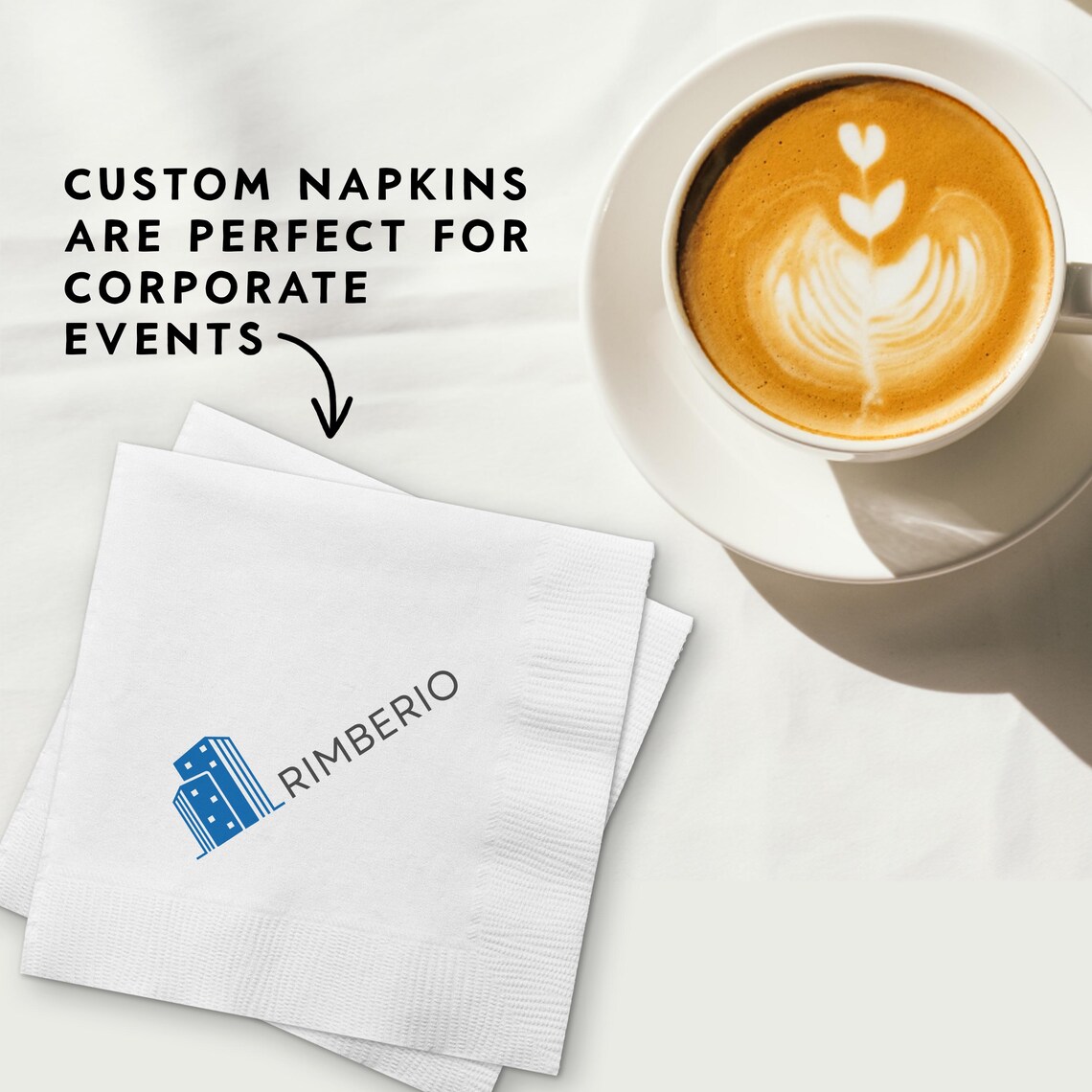 Custom Napkins, Personalized Napkins, Cocktail Napkins, Custom Logo ...