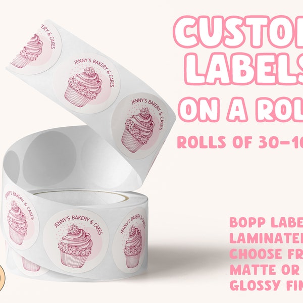 Custom Logo Stickers - Etsy