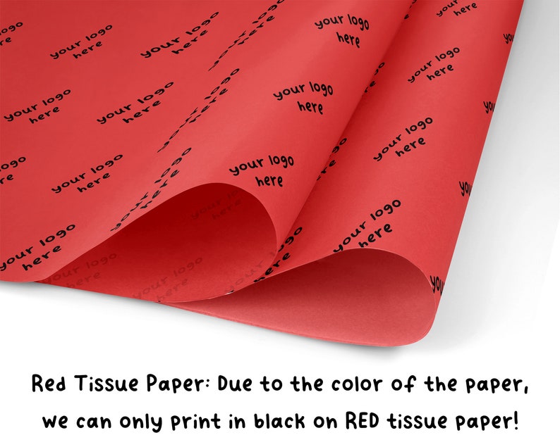 Personalized Tissue Paper Custom Logo Tissue Paper Custom - Etsy