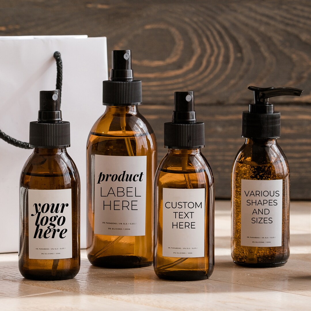 CUSTOM Product Labels, Custom Logo Stickers, Personalized Stickers ...