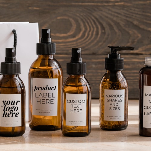 CUSTOM Product Labels Roll Custom Logo Stickers Personalized - Etsy