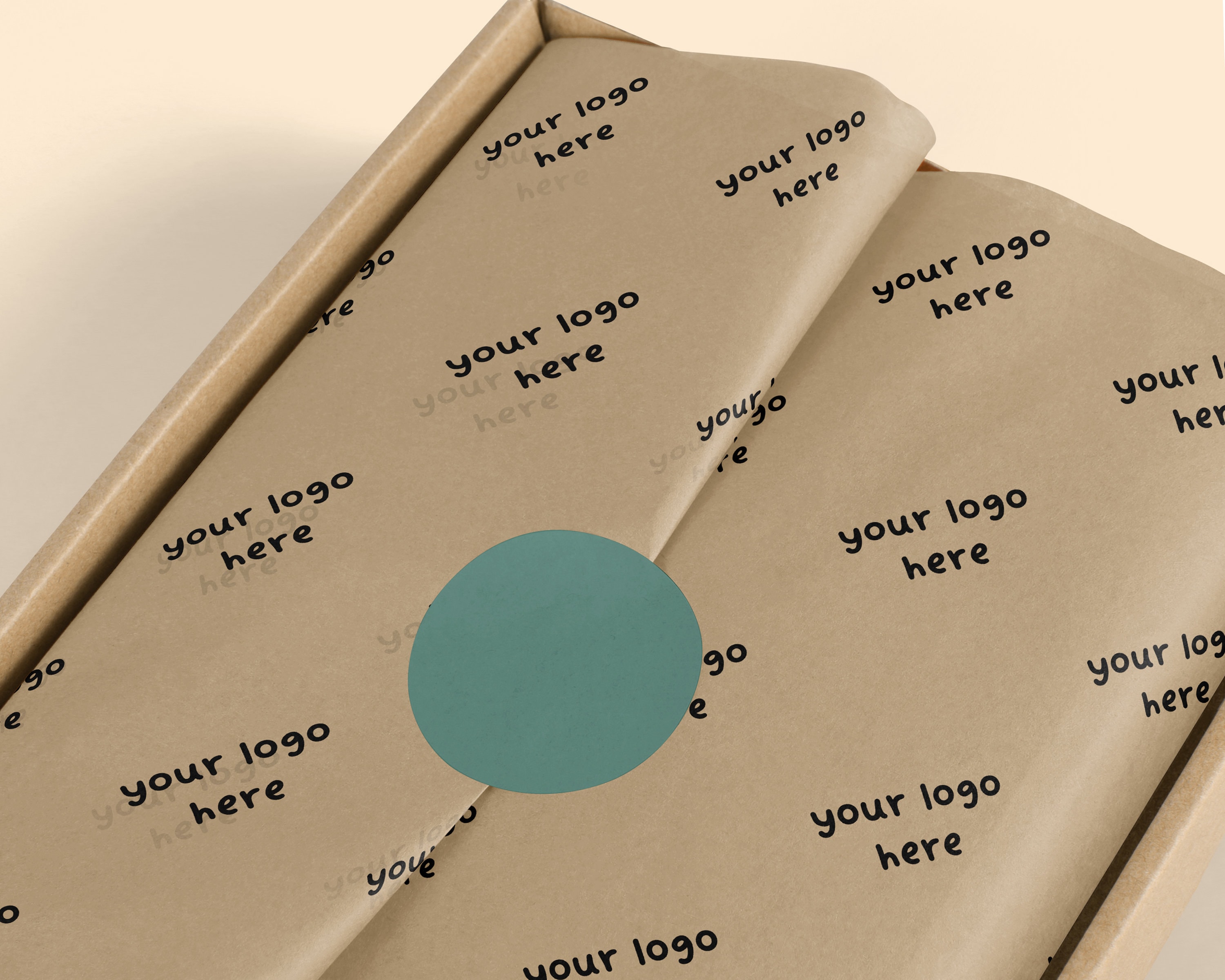 Custom Printed Packaging Paper Custom Logo Packaging Paper - Etsy