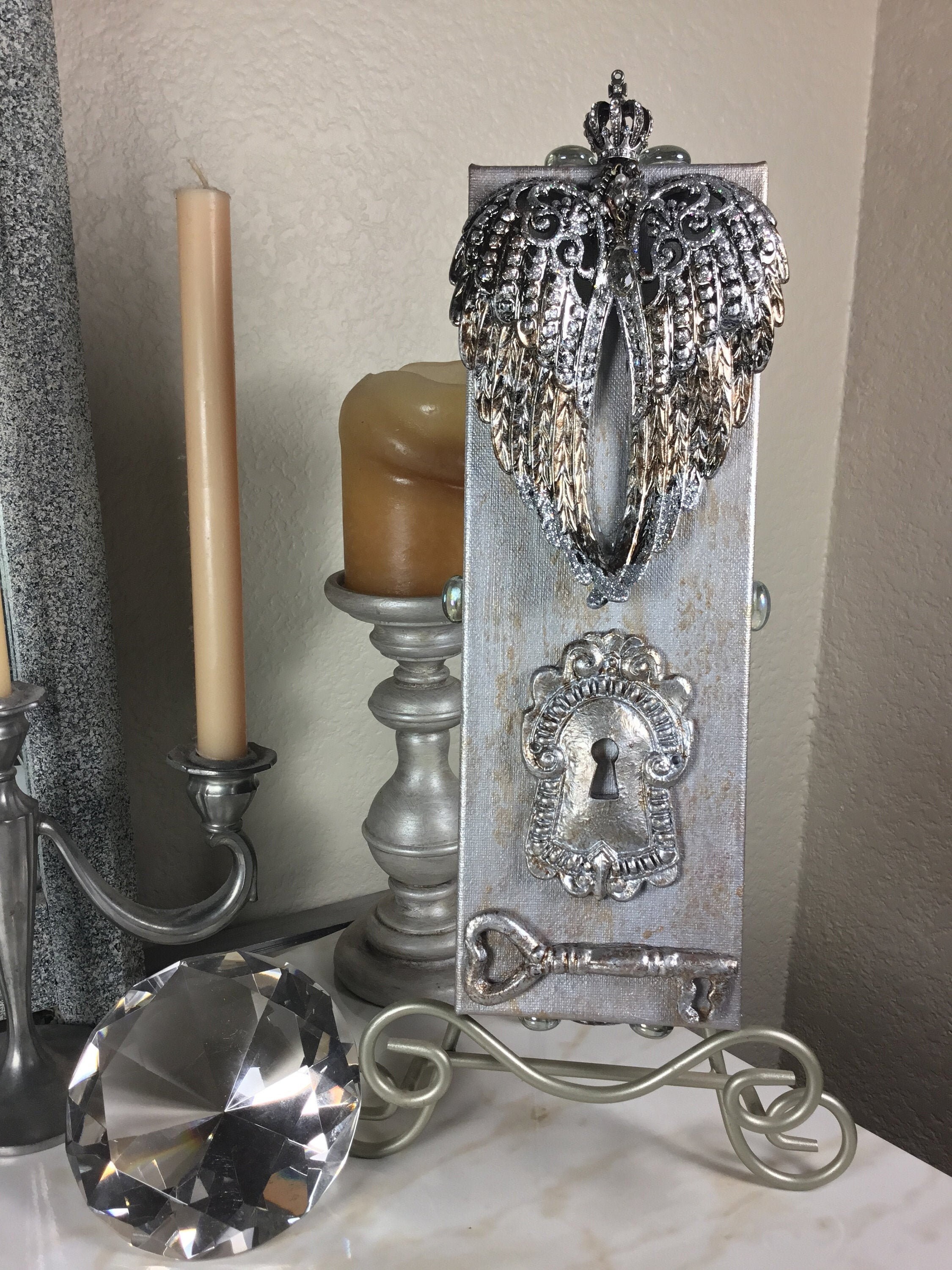 Unlocking Supernatural Mysteries Key Lock Heart Wings - Etsy