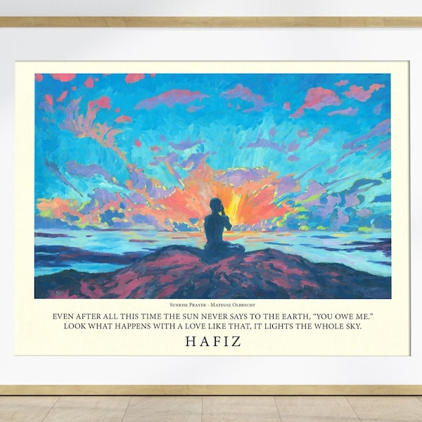 Hafiz Poem - Etsy