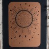 Lino Print "lord Frith" Sun God Mandala Watership Down Deity Blockprint ...