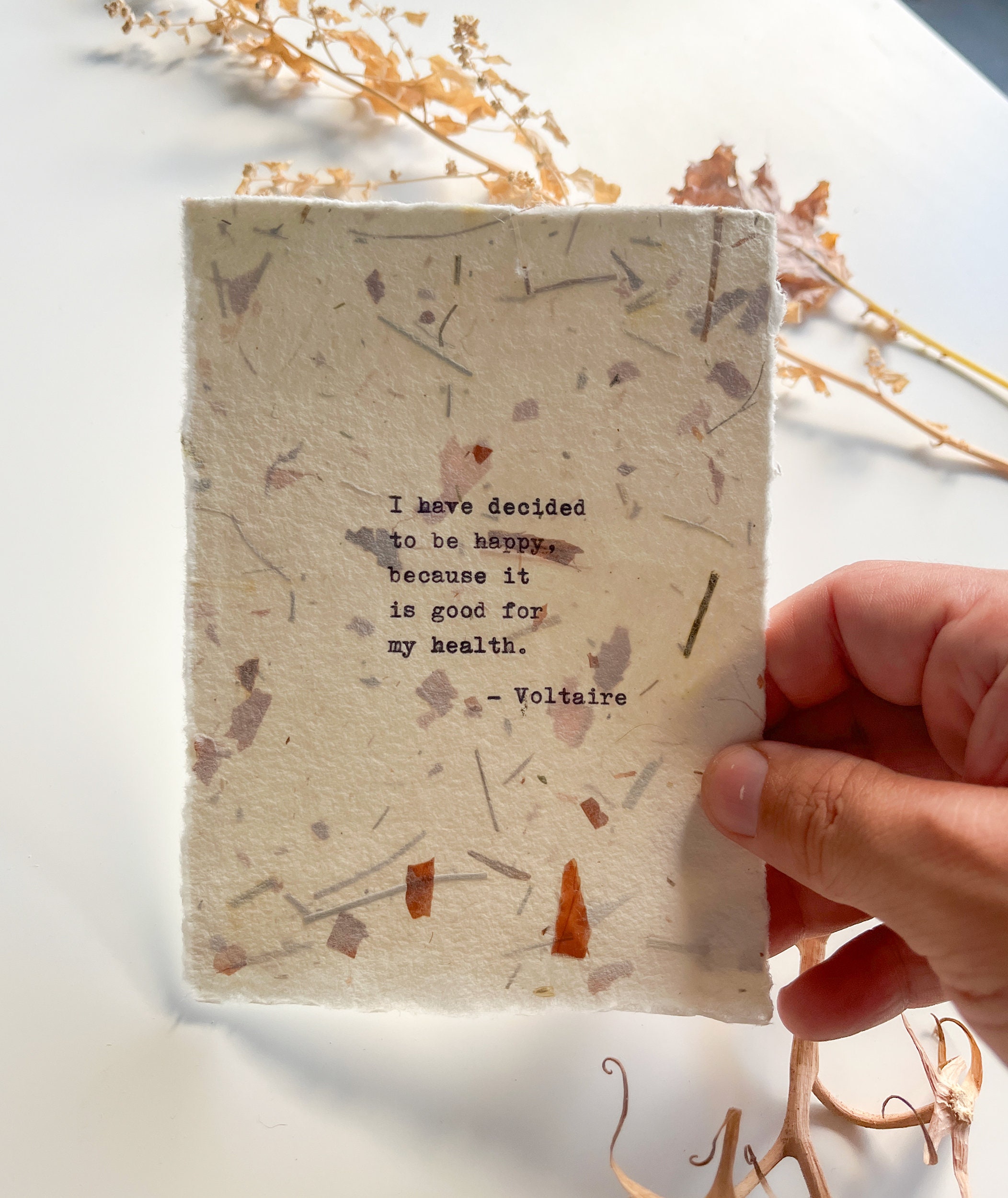 Handtyped Love Poem of Khalil Gibran Art Poetry Typed on Handmade ...