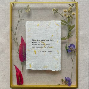 Handtyped Love Qoute of Dalai Lama Inspirational Art Poem, Poetry Typed ...