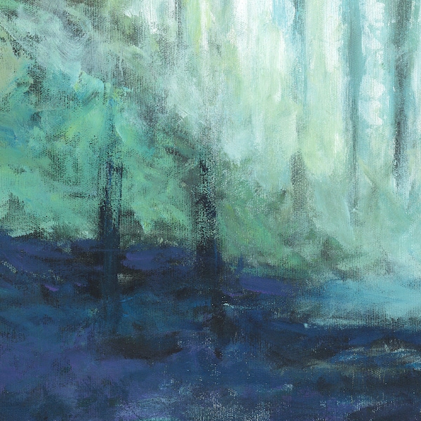 Abstract Forest Art - Etsy