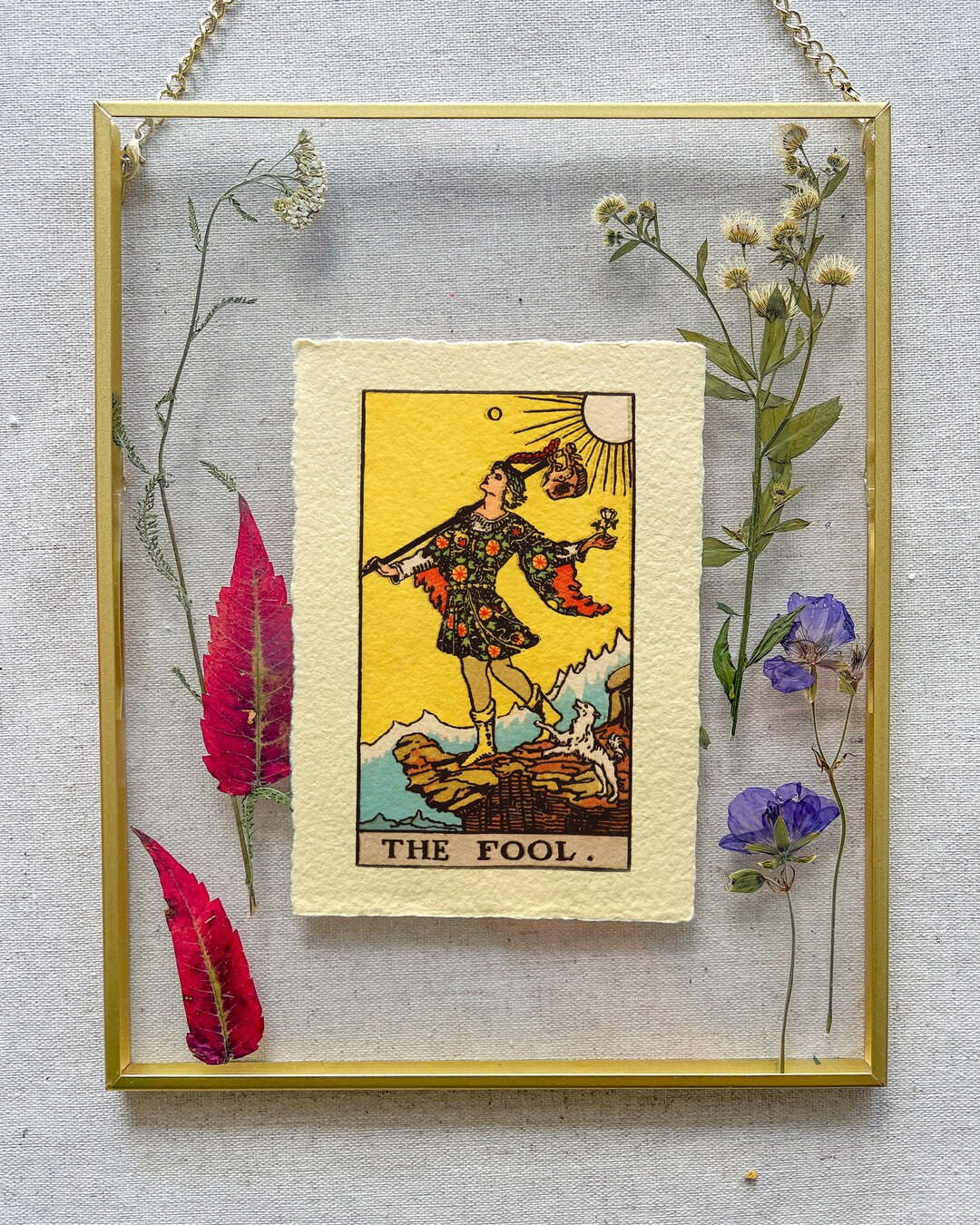 Rider-waite Tarot Art Print on Artisan Textured Paper, Symbol Major ...