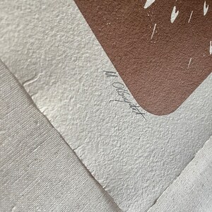 Lino Print "lord Frith" Sun God Mandala Watership Down Deity Blockprint ...