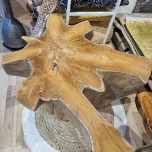 Root Table Solid Coffee Table Teak Wood Side Table Root Wood - Etsy