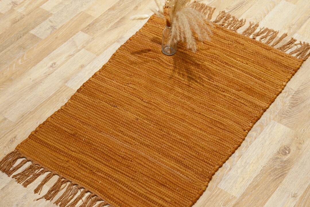 Handmade Chindi Rug Made From 100% Recycled Fabrics - Etsy