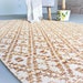 Scandinavian Beige Color Rug, Hand-woven Cotton Rug, Living Room ...
