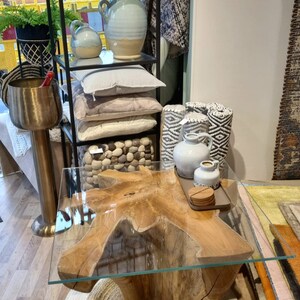 Root Table Solid Coffee Table Teak Wood Side Table Root Wood - Etsy