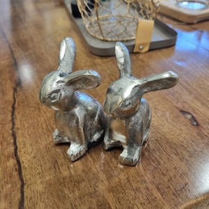 Bunny Easter Bunny Made of Metal Easter Bunny Shabby Chic - Etsy